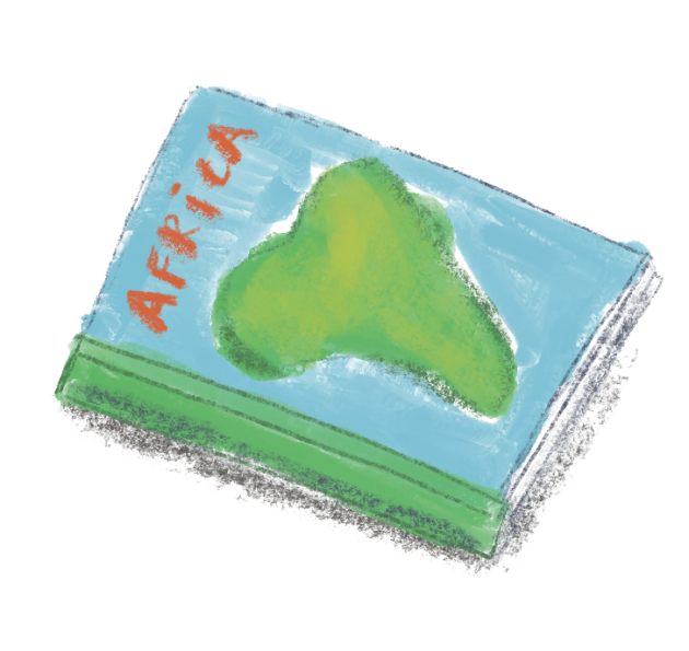 Felix Discovers Africa Book - Felix discovers Africa - children's book